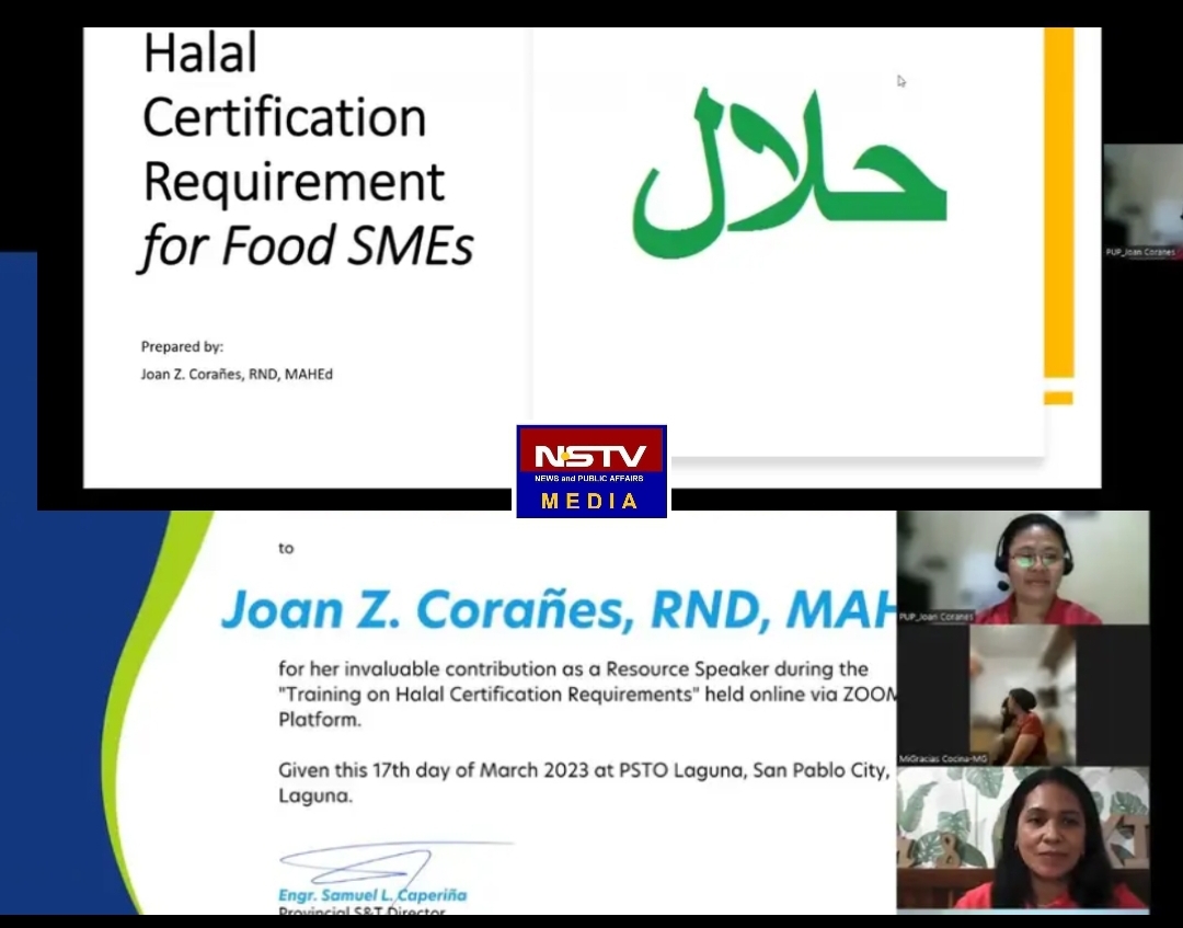 DOST-Laguna promotes Halal Certification for an inclusive MSME sector ...