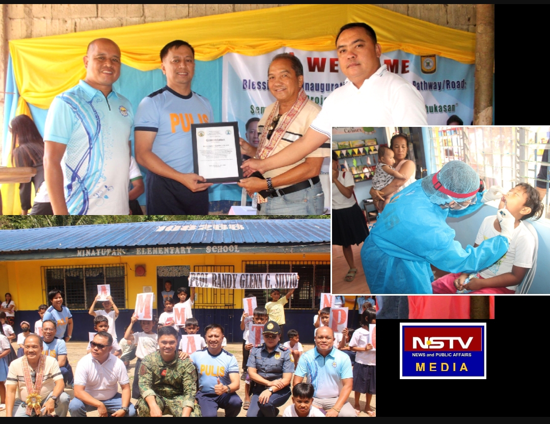 “PCOL SILVIO, Graces the Blessing and Inauguration of Minayutan Pathway and Outreach Activity ...