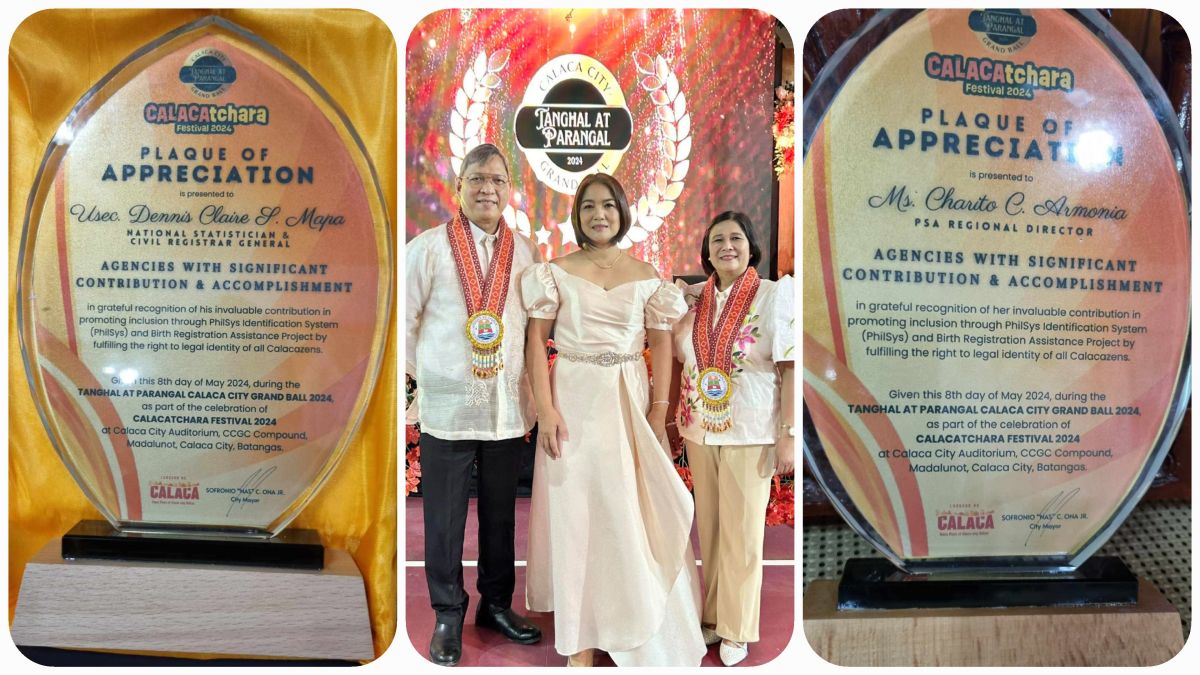 PSA CALABARZON Recognized for Significant Contribution to PhilSys and ...