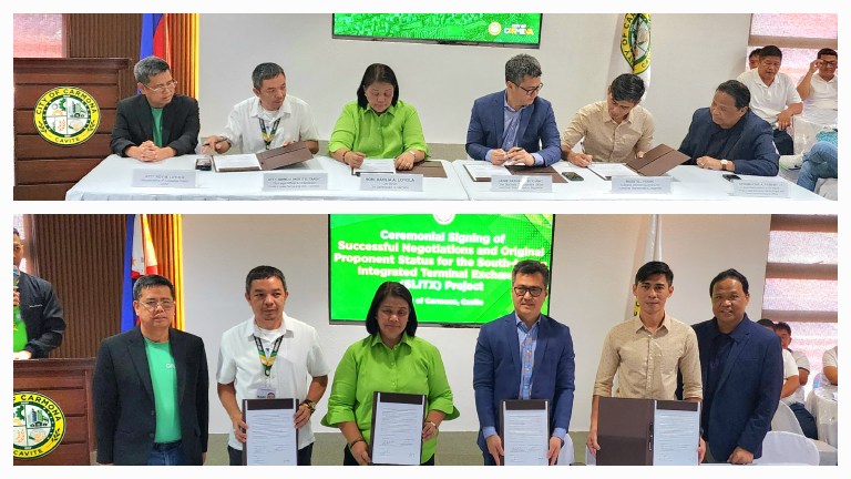 Carmona Advances Transportation with Signing of South-Luzon Integrated ...