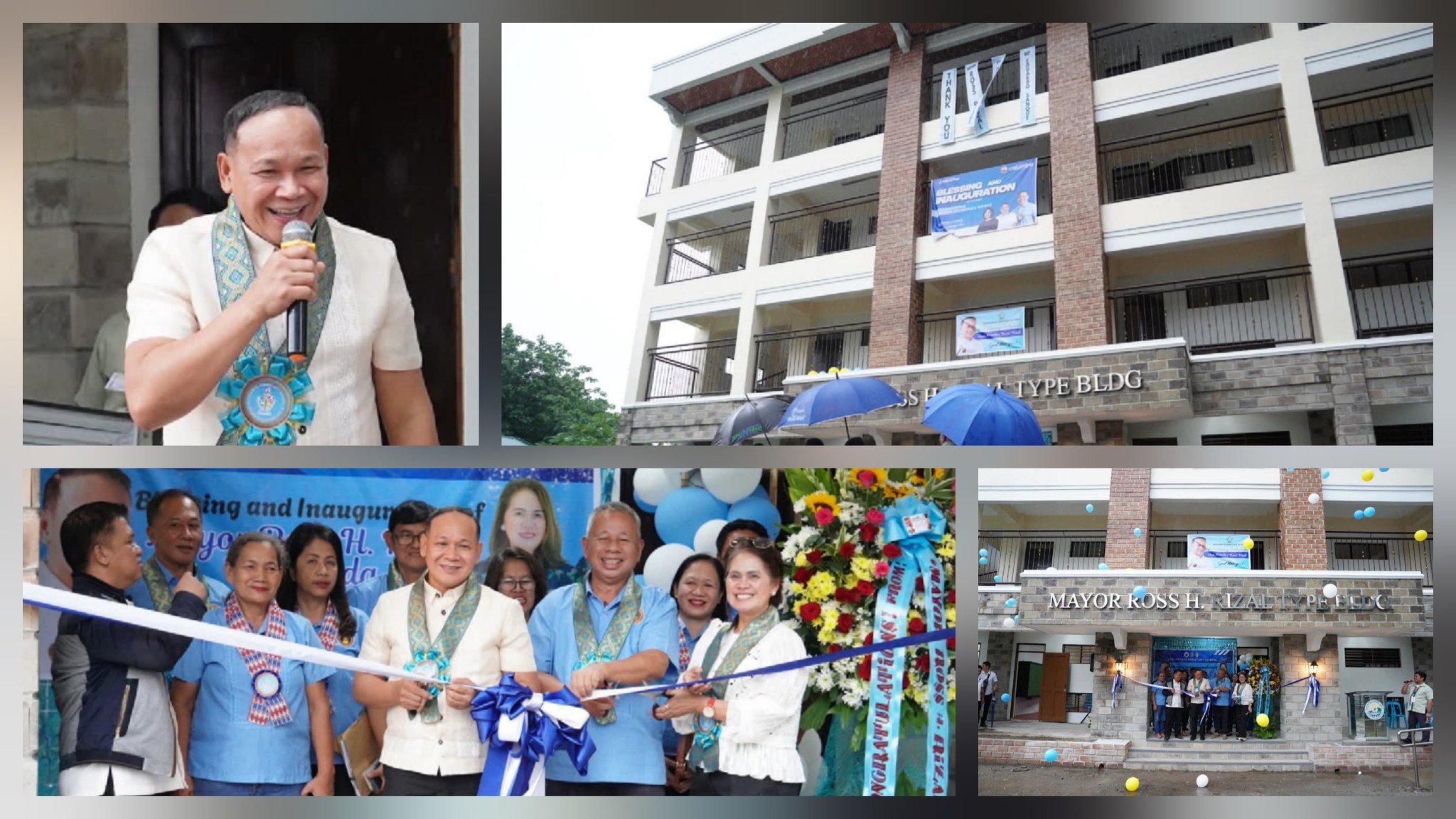 A New Chapter in Learning: Mayor Ross Rizal Inaugurates 4-Storey School ...