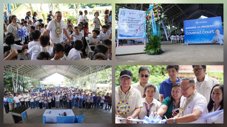 Mayor Ross Rizal Leads Inauguration of Upgraded Covered Courts in ...