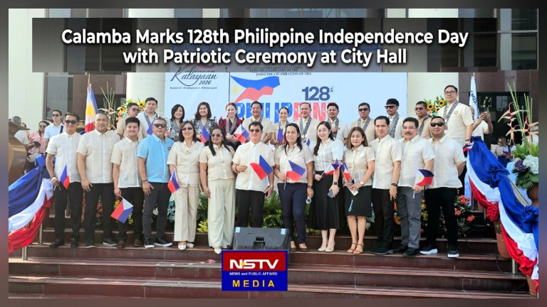 Calamba Marks 128th Philippine Independence Day with Patriotic Ceremony ...